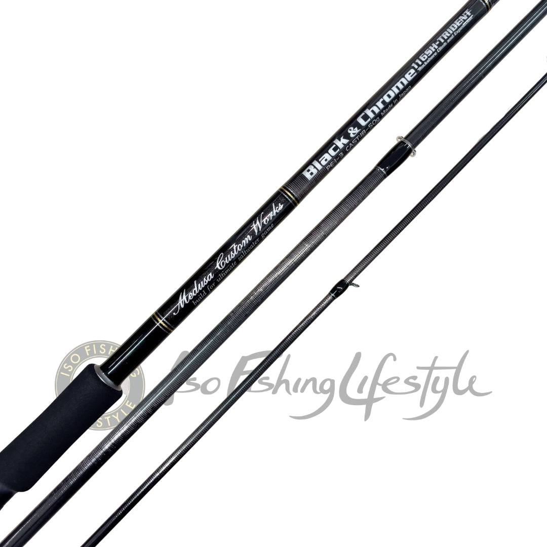 MC Works 2025 Black & Chrome BC116SH-T Trident 3pc Special Model ...