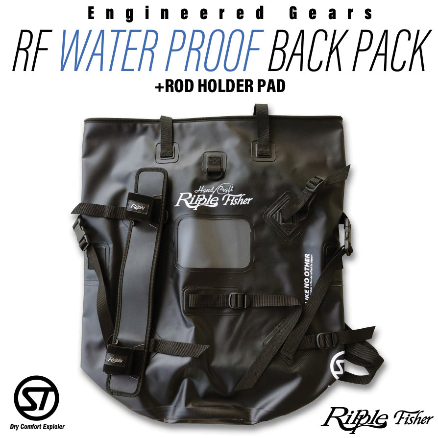 Rippler Fisher Dry Backpack + Rod Holder Pad – Isofishinglifestyle